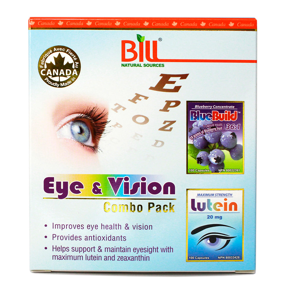 BILL Natural Sources® Eye & Vision Combo Pack – Bill Natural Sources®