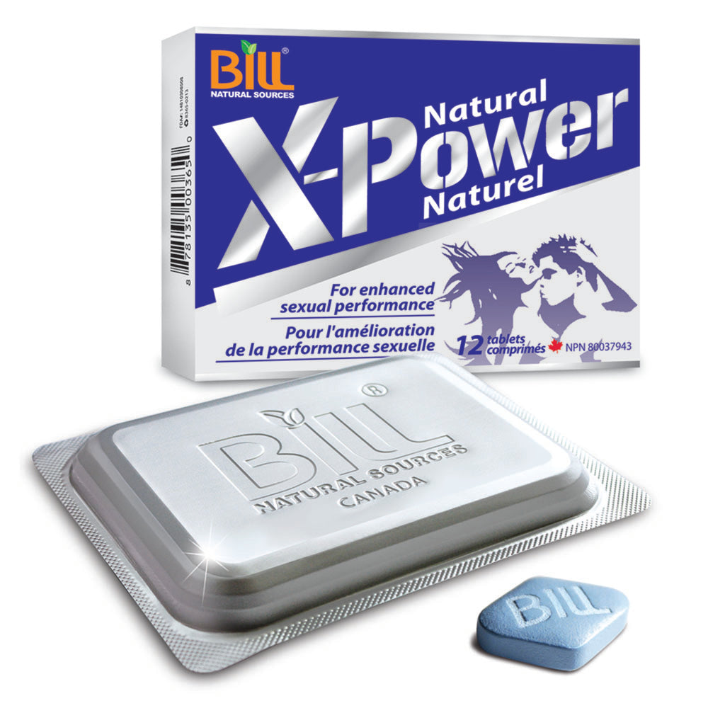 BILL Natural Sources® Natural X-Power 12 Caplets – Bill Natural Sources®